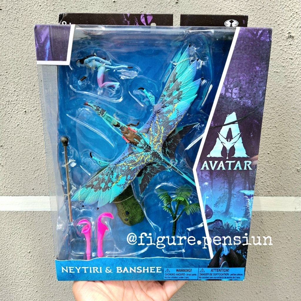 Jual MCFARLANE TOYS AVATAR NEYTIRI & BANSHEE WORLD OF PANDORA ACTION ...