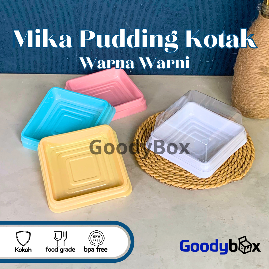 Jual Goodybox - Mika Pudding Kotak / Tray Cup Mika Mochi Mooncrispy ...