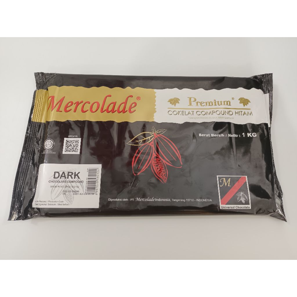 Jual MERCOLADE COMPOUND DARK 1kg | Shopee Indonesia