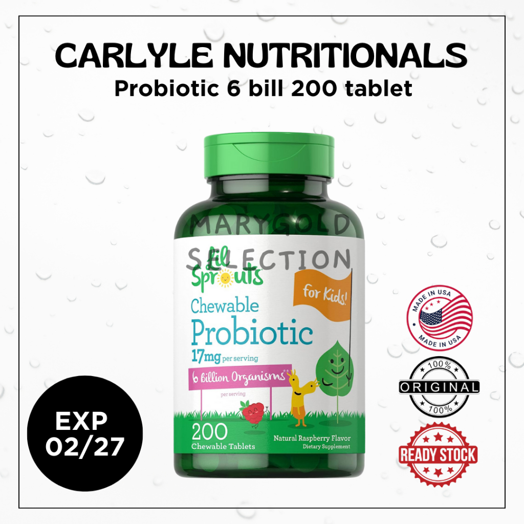 Jual Kids Probiotics 6 billion Carlyle Lil Sprouts probiotik anak ...
