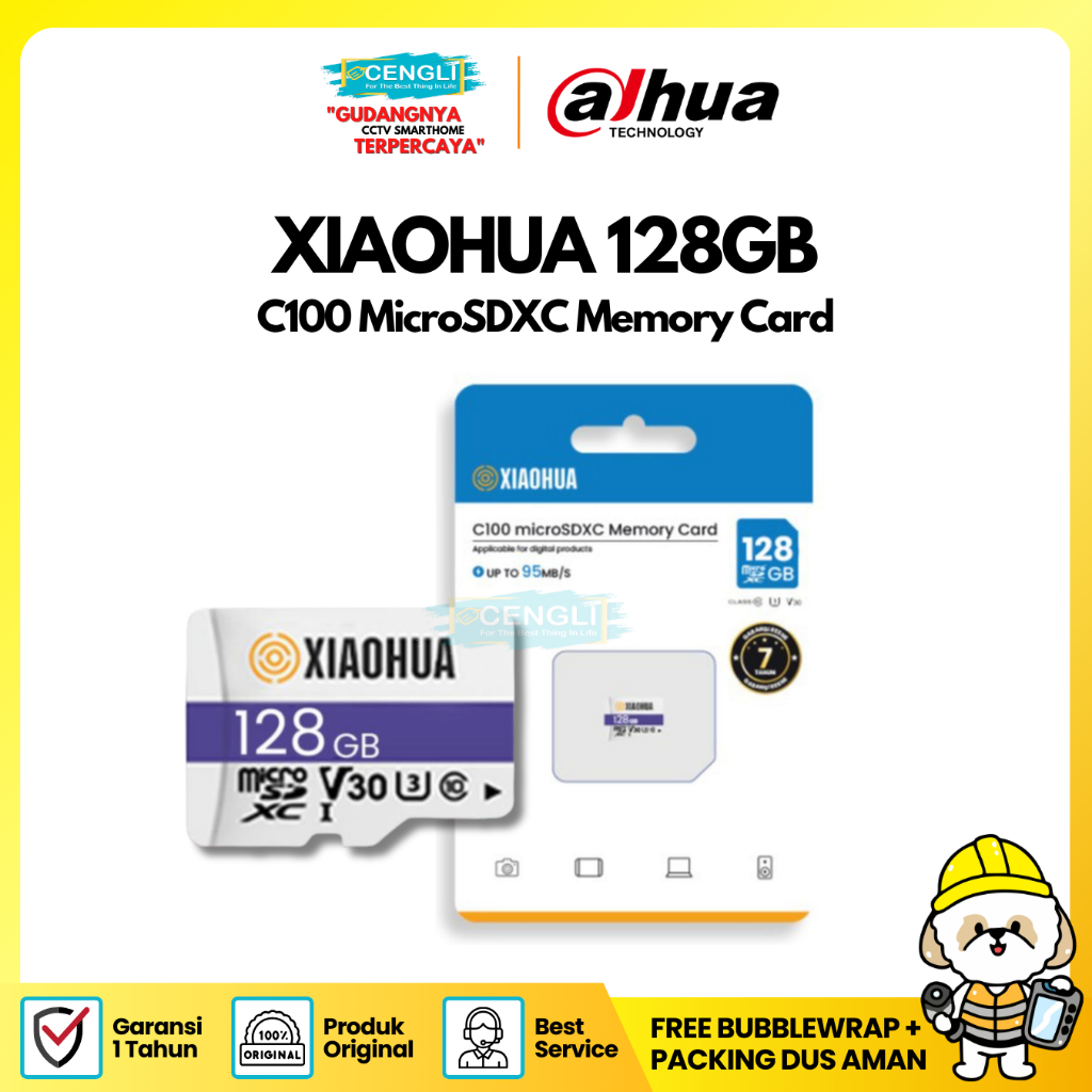 Jual Xiaohua 128GB MicroSD Card C100 MicroSDXC Memory Card SDCard ...