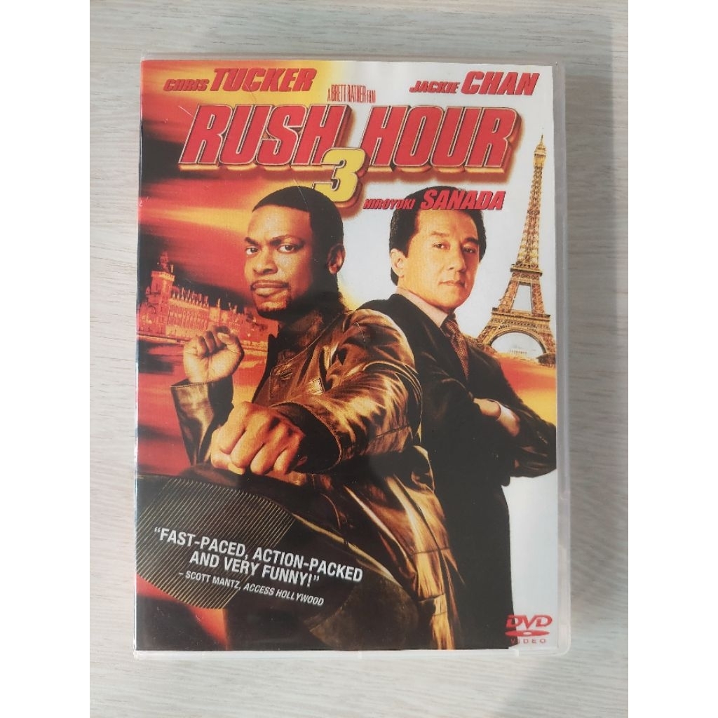 Jual dvd original film action rush hour 3 jackie chan chris tucker 2 ...
