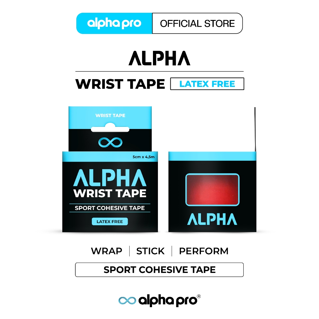 Jual Alpha Wrist Tape WristTape Taping | Shopee Indonesia