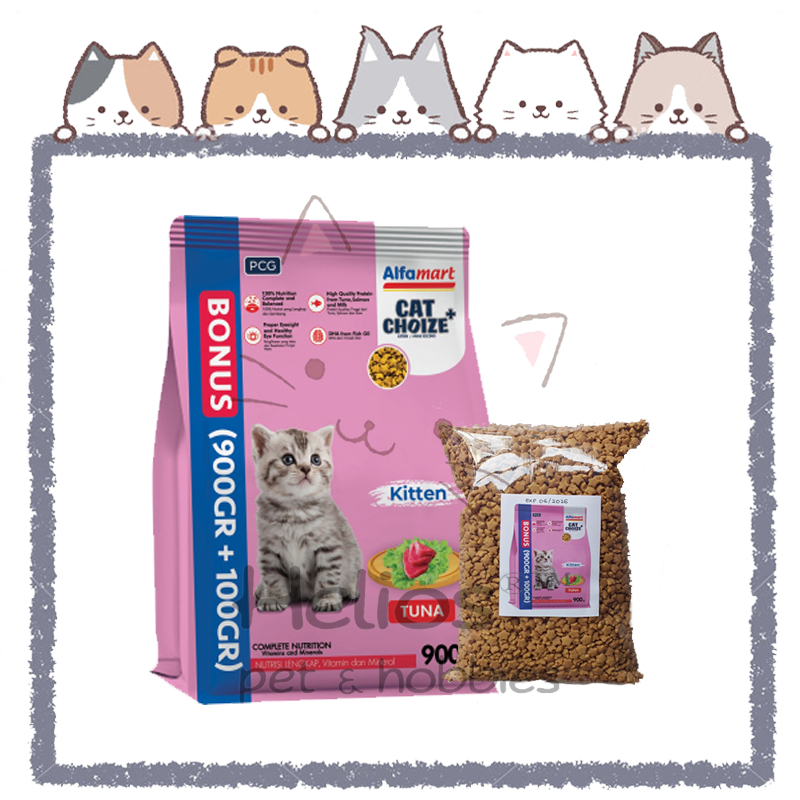 Jual REPACK Cat Choize Plus Alfamart Dry Food Kitten Tuna Makanan ...