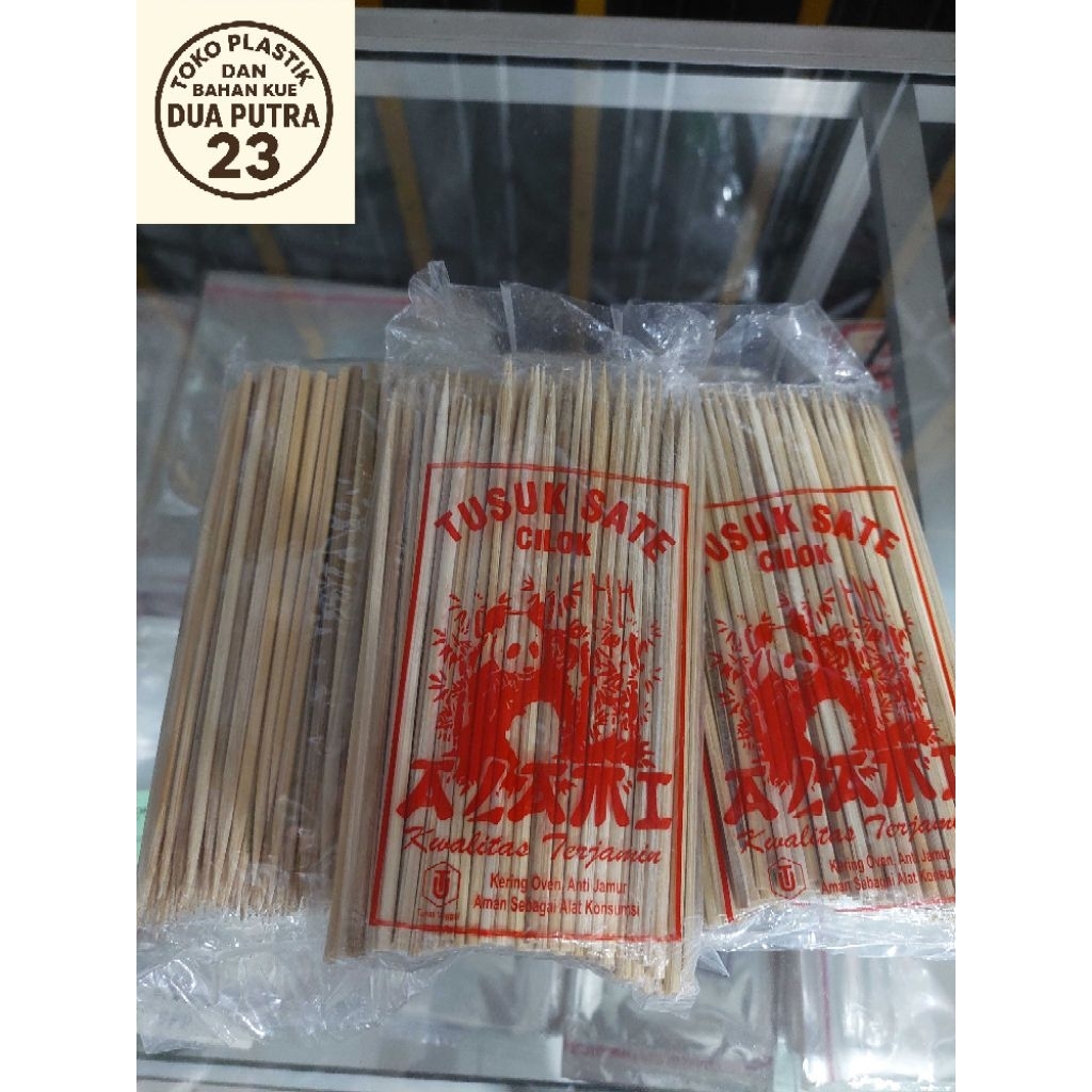 Jual Tusuk Sate Cilok Bambu Alami Dan Higenis | Shopee Indonesia