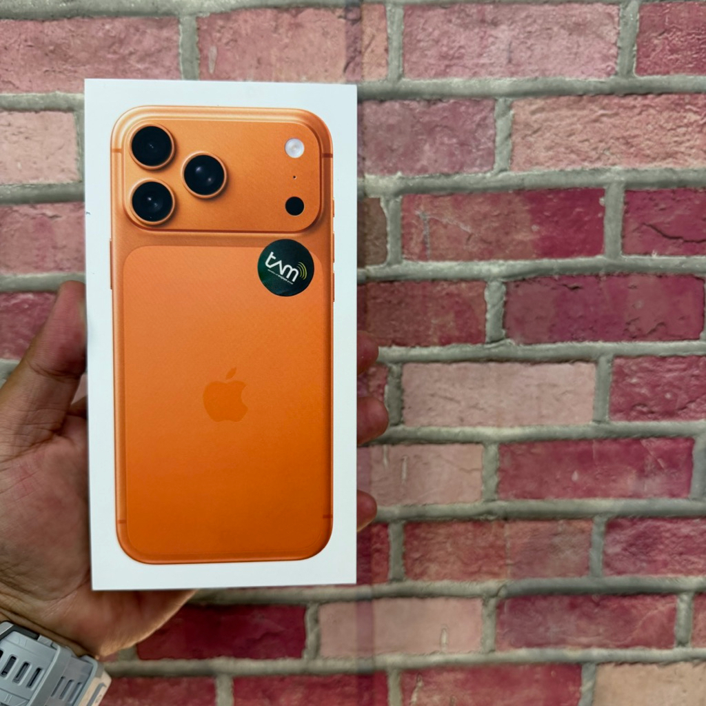 Jual iPhone 17 pro max 512GB cosmic Orange Garansi resmi iBox PA/A ...