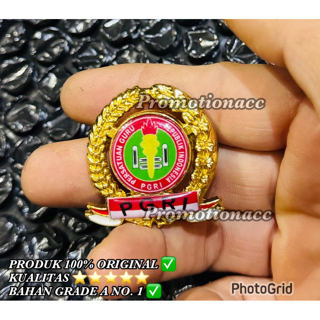 Jual Pin PGRI Padi dan Kapas Bros Kuningan - Model Magnet dan Peniti ...
