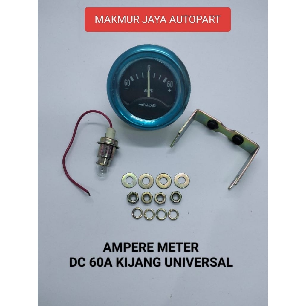 Jual AMPERE METER DC60 A MOBIL TOYOTA KIJANG UNIVERSAL (1SET) | Shopee ...