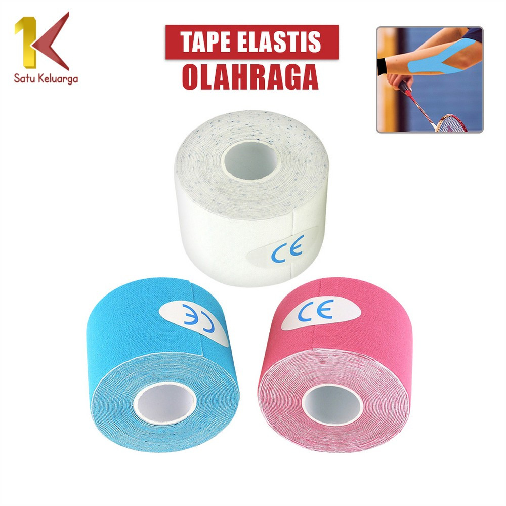 Jual Satu Keluarga Kinesiology Tape Breathable C1441 Kinesio Tape Ankle ...