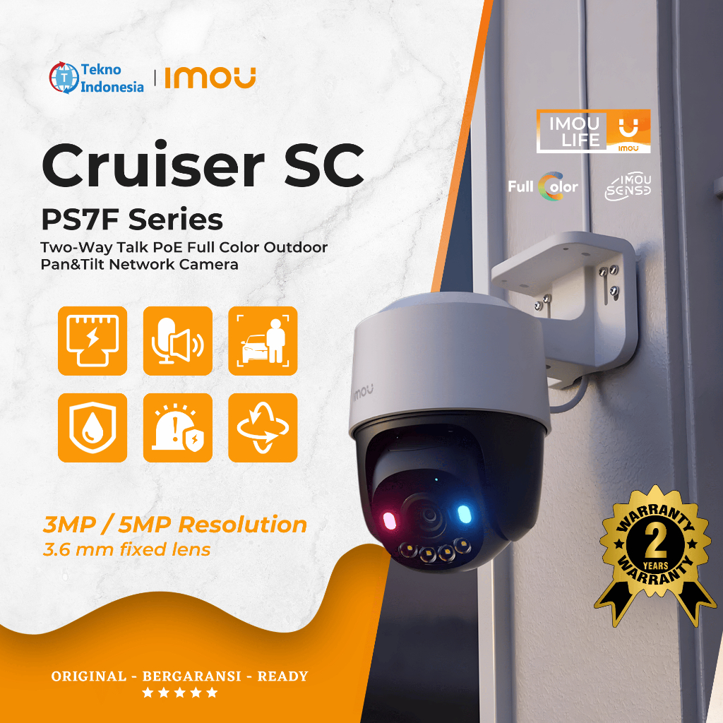 Jual KAMERA CCTV IMOU Cruiser SC PS7F 3MP CCTV WiFi Outdoor PTZ 360 ...