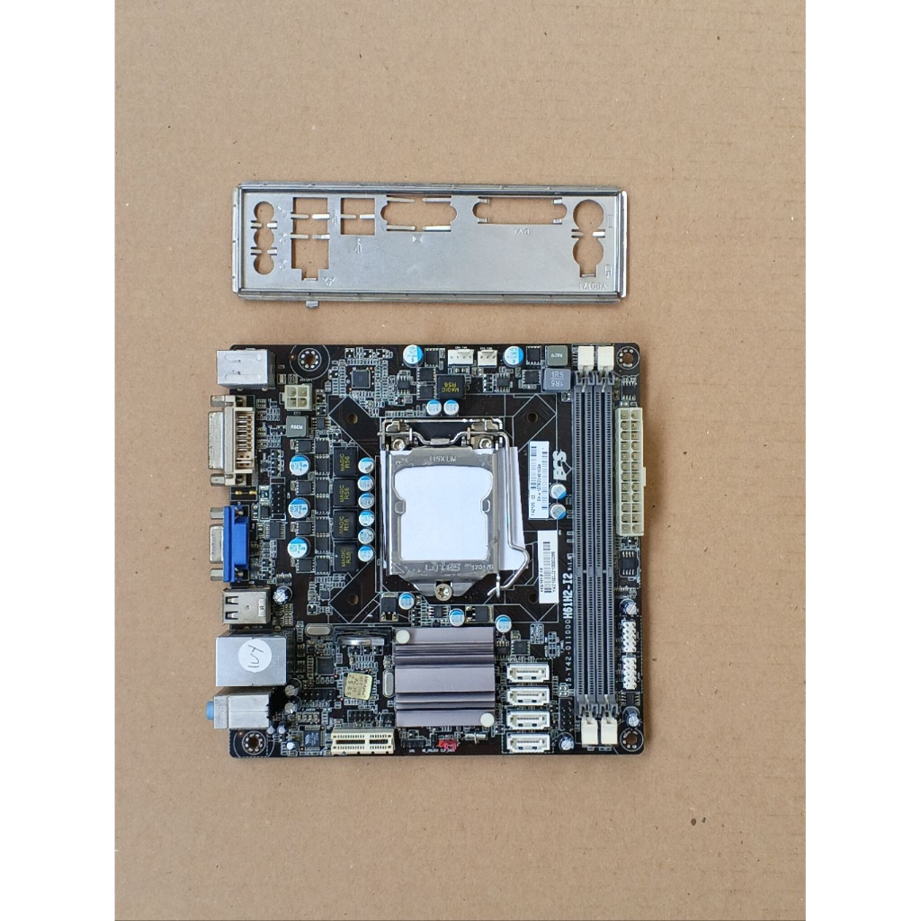 Jual motherboard mainboard ecs mini itx H61 soket 1155 support prosesor ...
