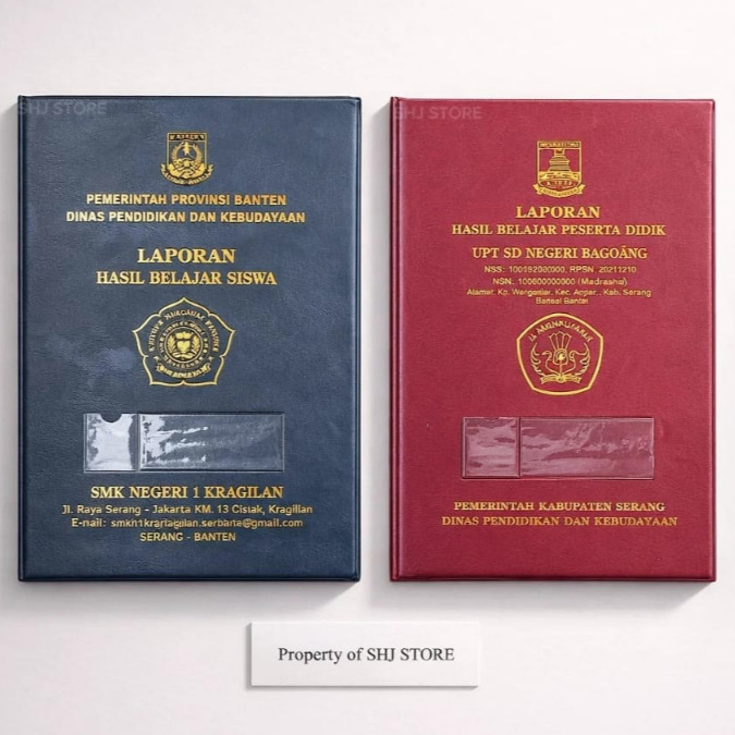 Jual SHJ STORE MAP SIKU SIKU CUSTOM UKURAN DAN COVER / RAPORT SD , SMP ...