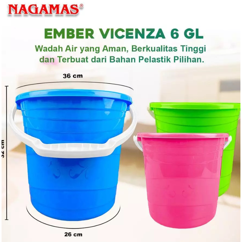 Jual Ember Plastik 20L Tebal Awet Anti Bocor | Shopee Indonesia