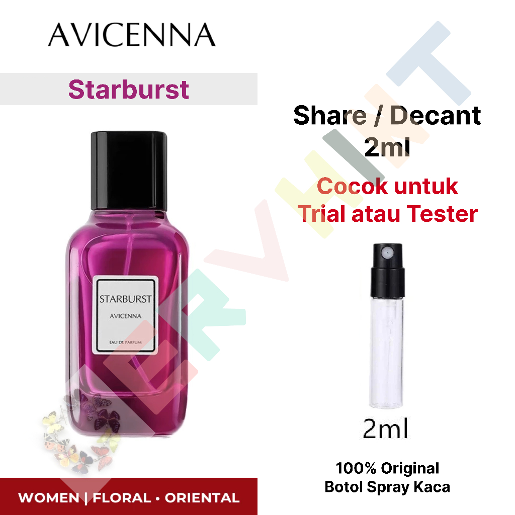 Jual [Decant Parfum] Avicenna - Starburst EDP (Eau de Parfum) | Floral ...