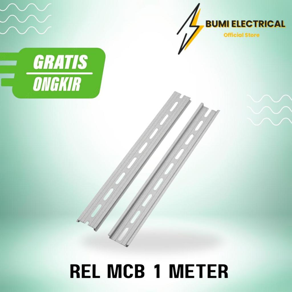 Jual REL MCB Alumunium 1 fungsi 1 Meter | Shopee Indonesia