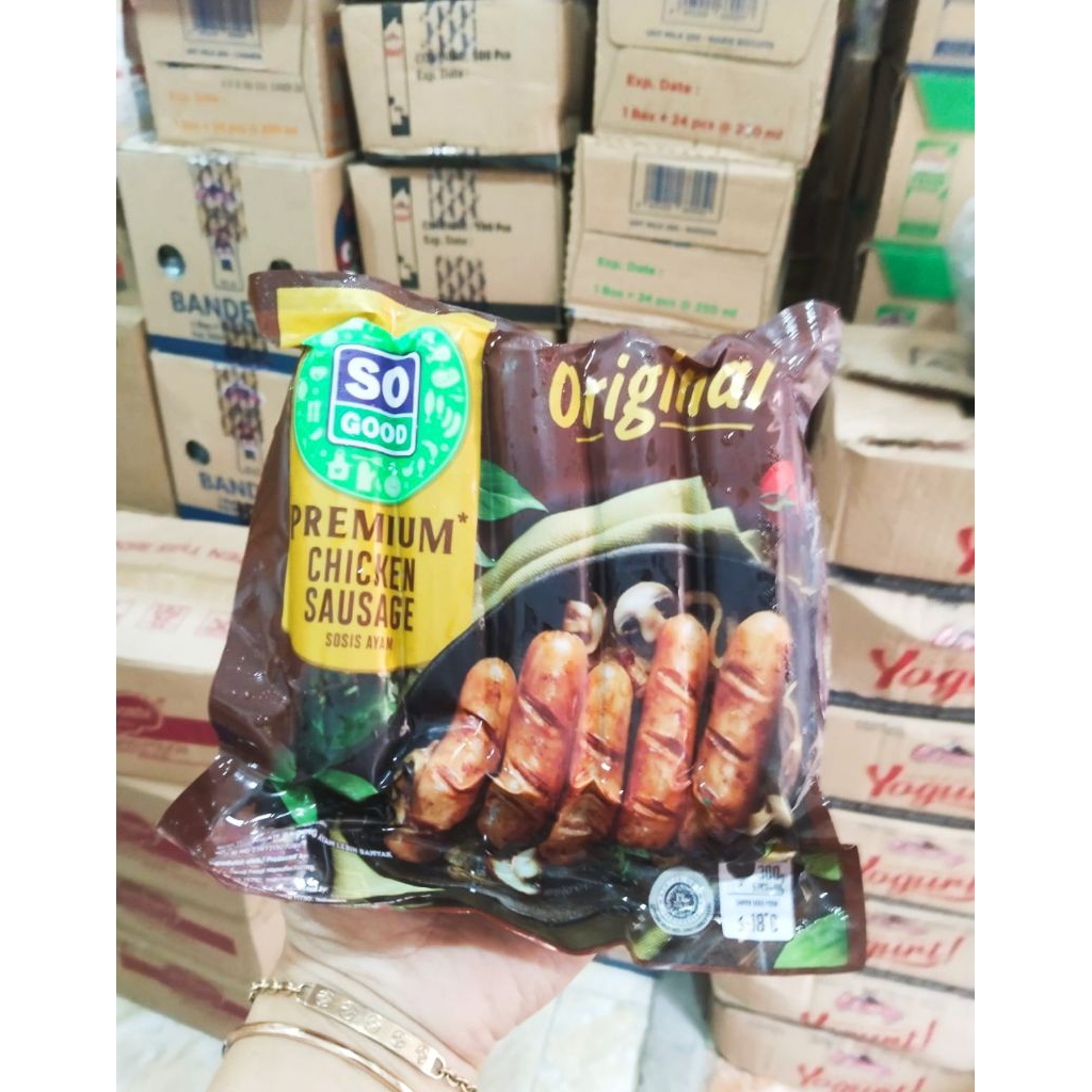 Jual So Good sosi premium chicken sausage original 300 gr / sosis ...