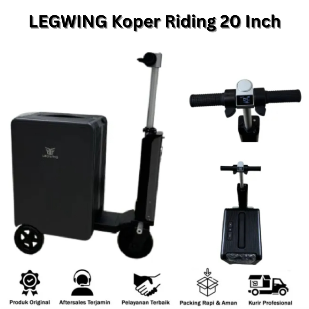 Jual Legwing Smart Koper Listrik Size Kabin Rider - Smart Koper ...