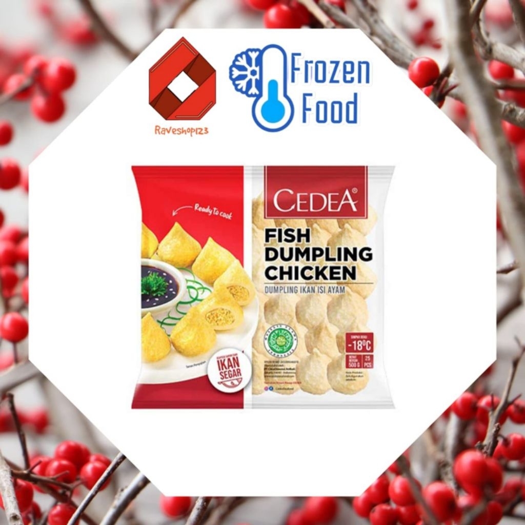 Jual CEDEA fish dumpling chicken 500gr | Shopee Indonesia