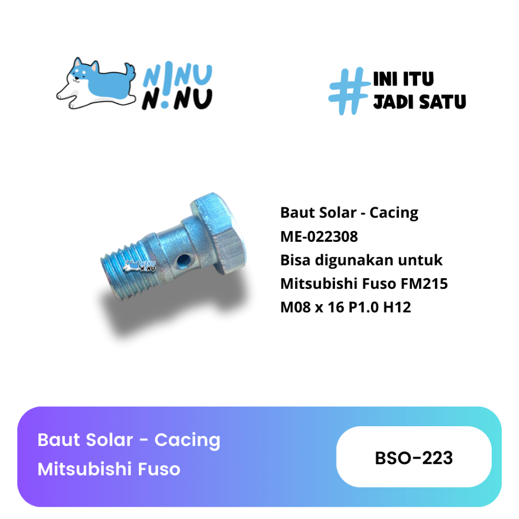 Jual Baut Solar Cacing Mitsubishi Fuso | Shopee Indonesia