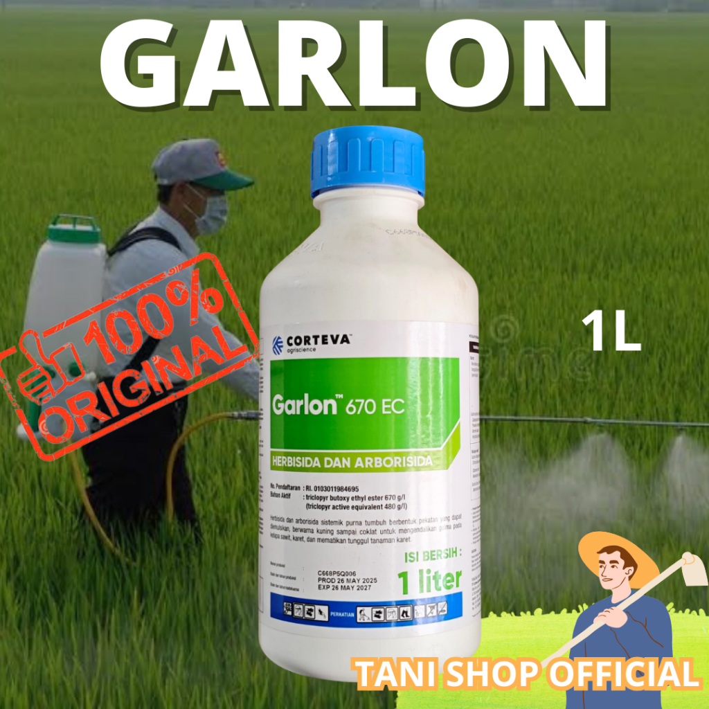 Jual GARLON 670 EC 1 LITER – HERBISIDA PEMBASMI GULMA KAYU | Shopee ...