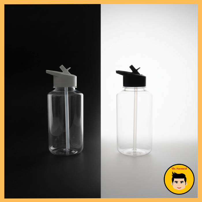 Jual Chielo Lundee 1 Liter Botol Minum Plastik Tumbler Custom Cetak ...