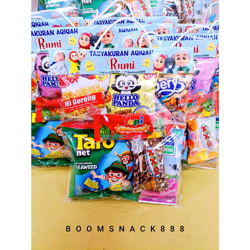 Jual (PRE ORDER 2 HARI) PAKET SNACK PARCEL SNACK HAMPERS SNACK MURAH ...