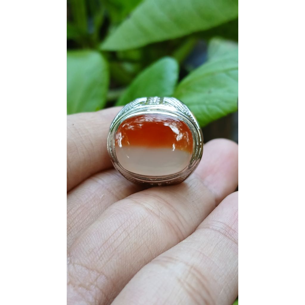Jual CINCIN AKIK KENDIT MERAH PUTIH | Shopee Indonesia