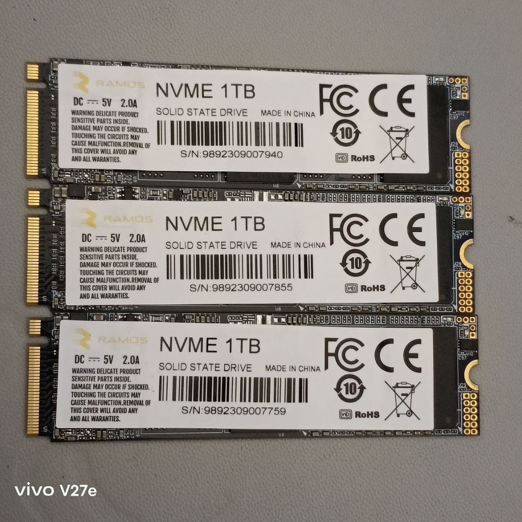Jual SSD M2 NVME 1TB 1000GB GEN 3 RAMOS 100% | Shopee Indonesia