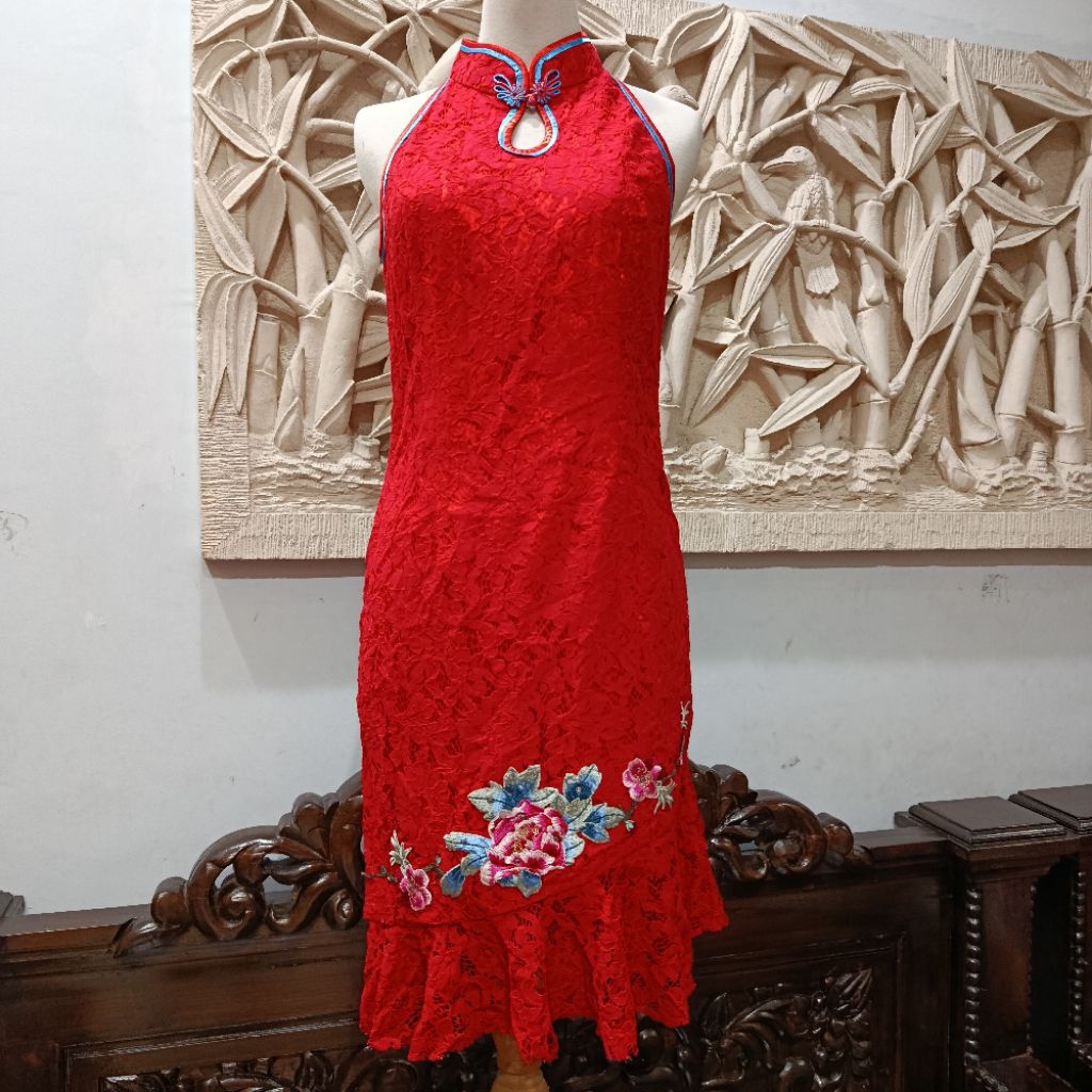 Jual Qi Pao / Cheongsam / Dress Cheongsam / Baju Imlek /.Dress Imlek ...