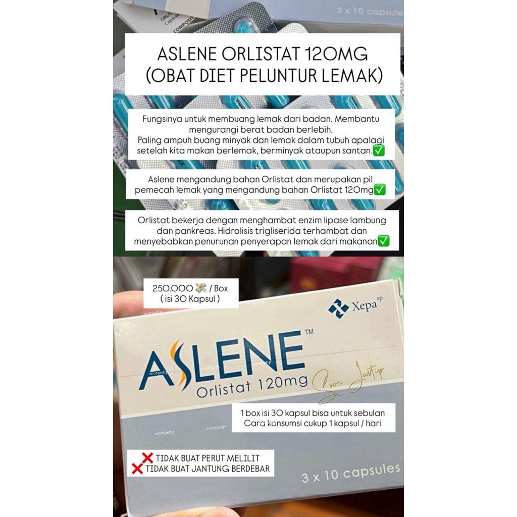 Jual Peluntur Lemak ASLENE (X’NICAL) | Shopee Indonesia