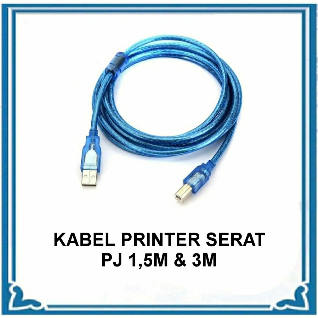 Jual KABEL PRINTER 1,5M DAN 3M REAL PICT | Shopee Indonesia