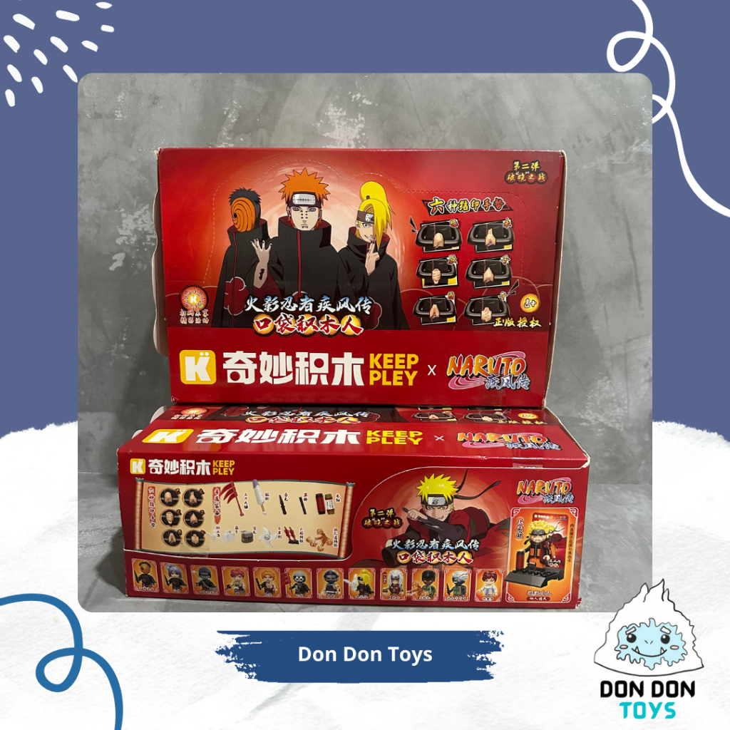 Jual Mainan Action Figure Qman Naruto Shippuden Blind Box Random ...