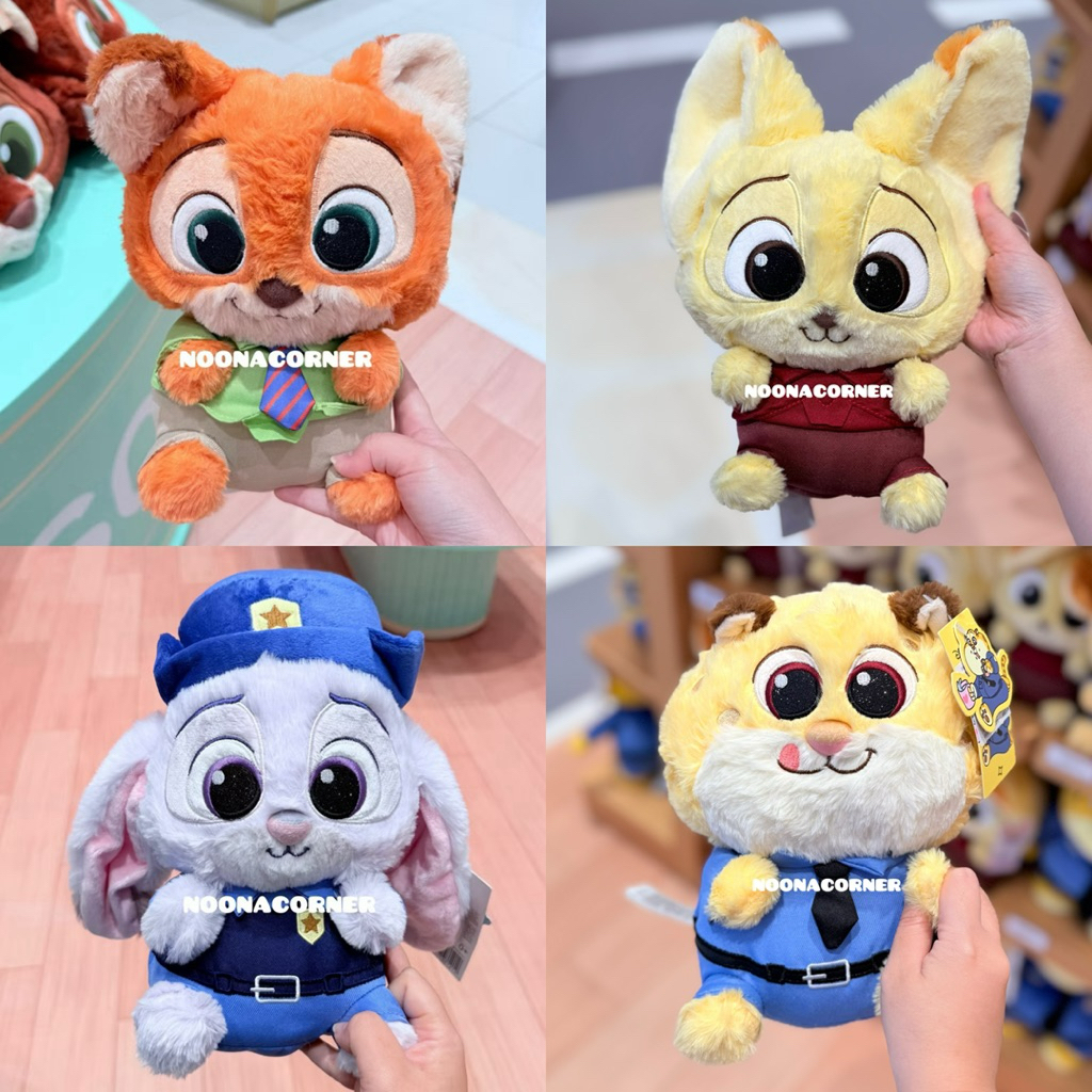 Jual Miniso x Disney‼️ Boneka Lucu Zootopia Sitting Collections (25cm ...