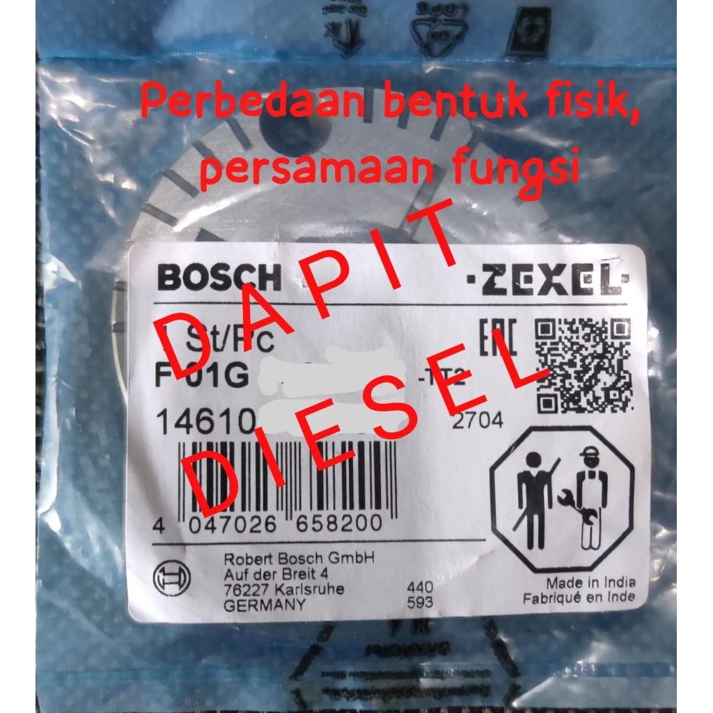 Jual Cover Feed Pump bospom Ford Ranger Everest BT50 merk BOSCH ZEXEL ...