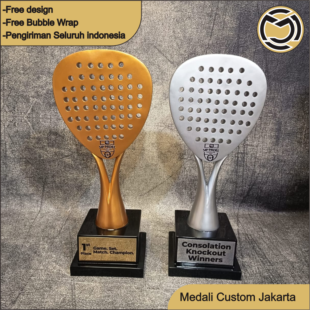 Jual Trophy Padel | Piala Padel | Trophy Tournament Padel | Trophy ...