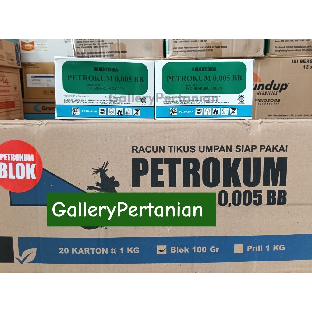 Jual RACUN TIKUS PETROKUM 0,005 BB 100GR (200BKS/BOX) | Shopee Indonesia