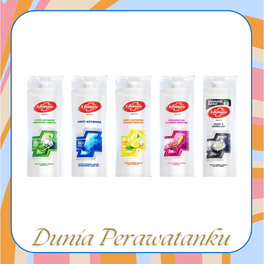 Jual Lifebuoy Shampo Merah, Kuning, Hijau Dan Biru Sampo 70ml/170 ML ...