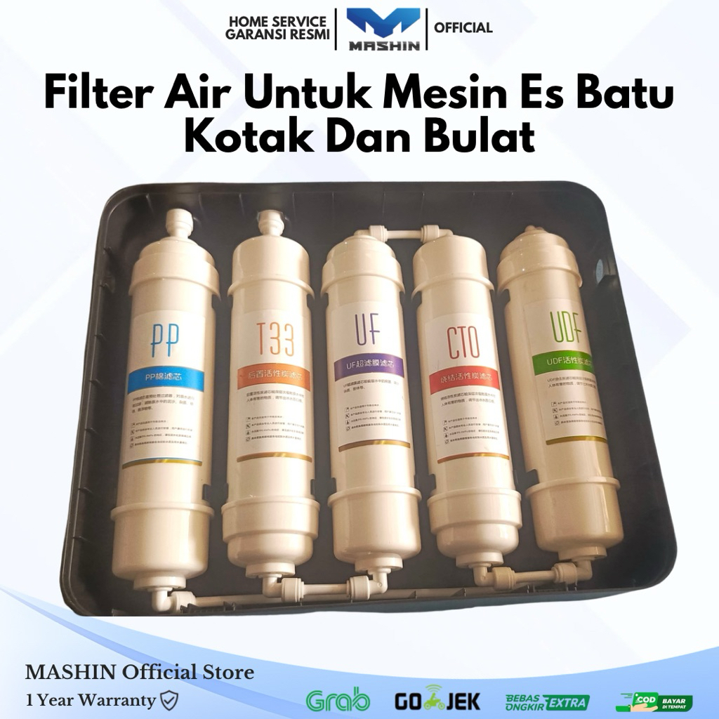 Jual Mashin - Tambahan Filter Air Untuk Mesin Es Batu Kotak dan Bulat ...