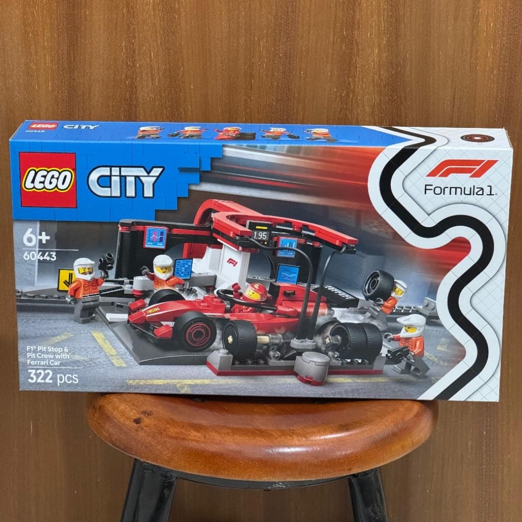 Jual Lego City F1 Pit Stop & Pit Crew with Ferrari Car Formula 1 60443 ...
