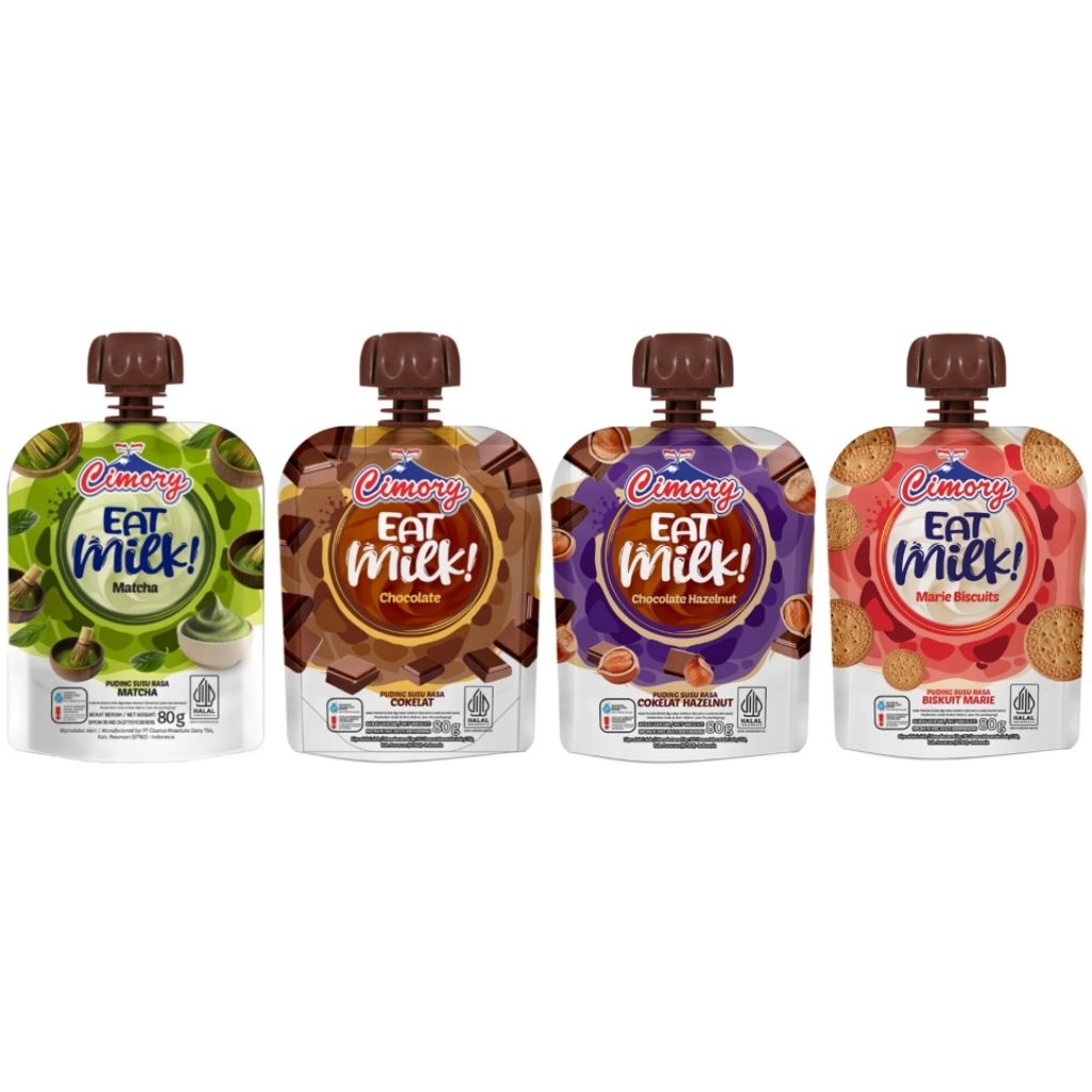 Jual (Misha) Cimory Eat Milk Puding 80G | Shopee Indonesia