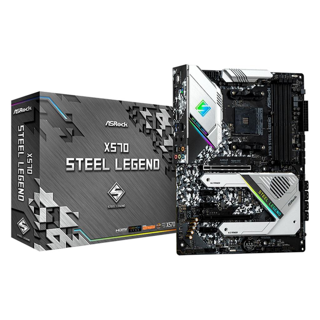 Jual ASROCK MOTHERBOARD X570 STEEL LEGEND | Shopee Indonesia