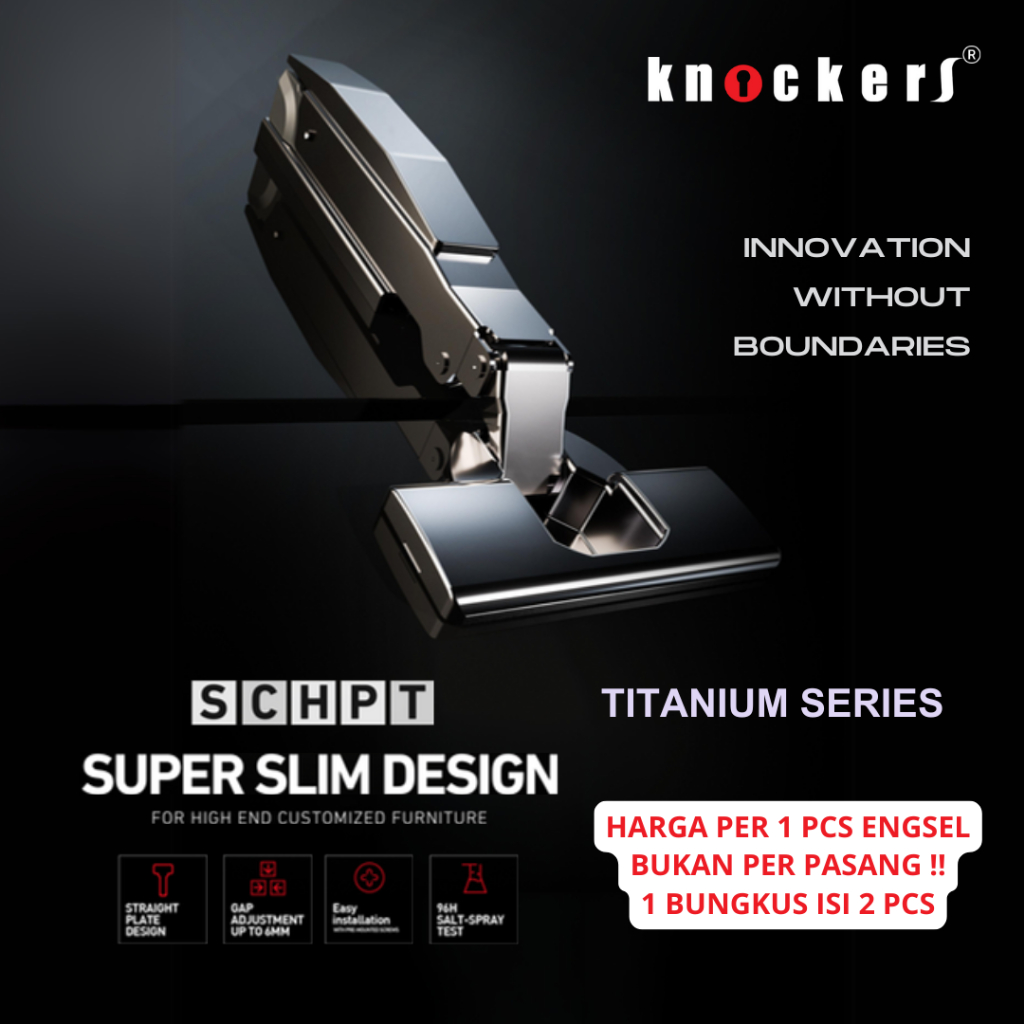 Jual ENGSEL TITANIUM / SCHPT / KNOCKERS HARDWARE | Shopee Indonesia