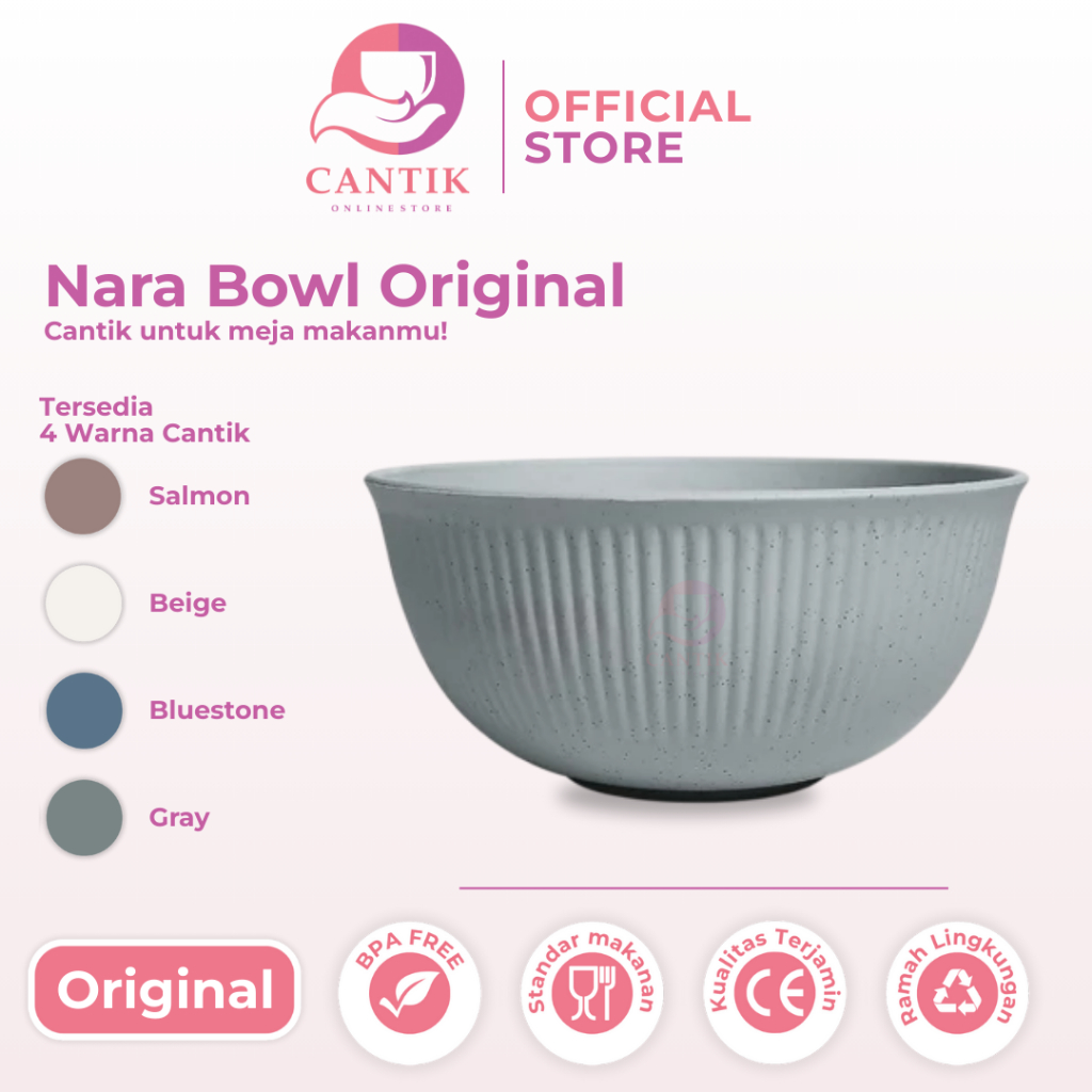 Jual Rototo Nara Bowl Satuan Mangkok Jerami Elegant Wheatstraw Mangkok ...