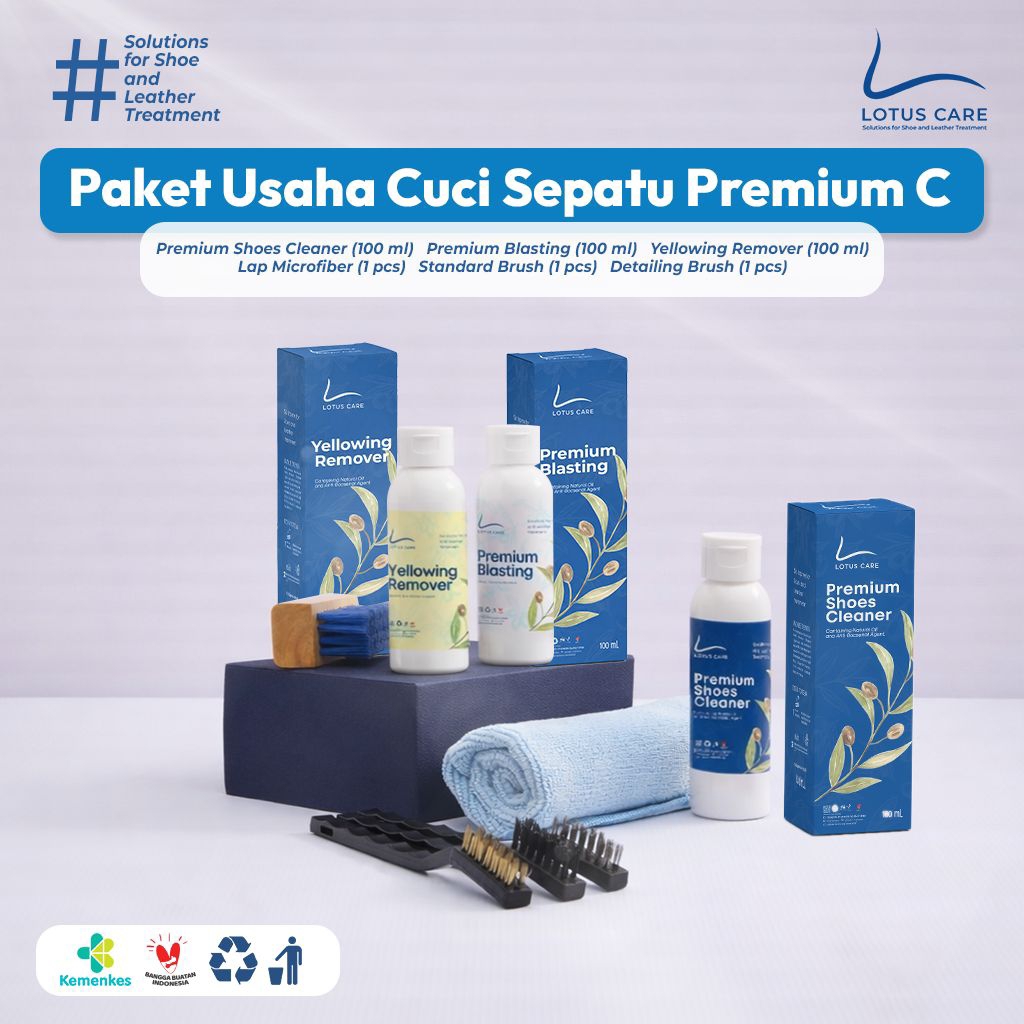 Jual Lotus Care - Paket Usaha Cuci Sepatu Premium, Usaha Laundry Sepatu ...