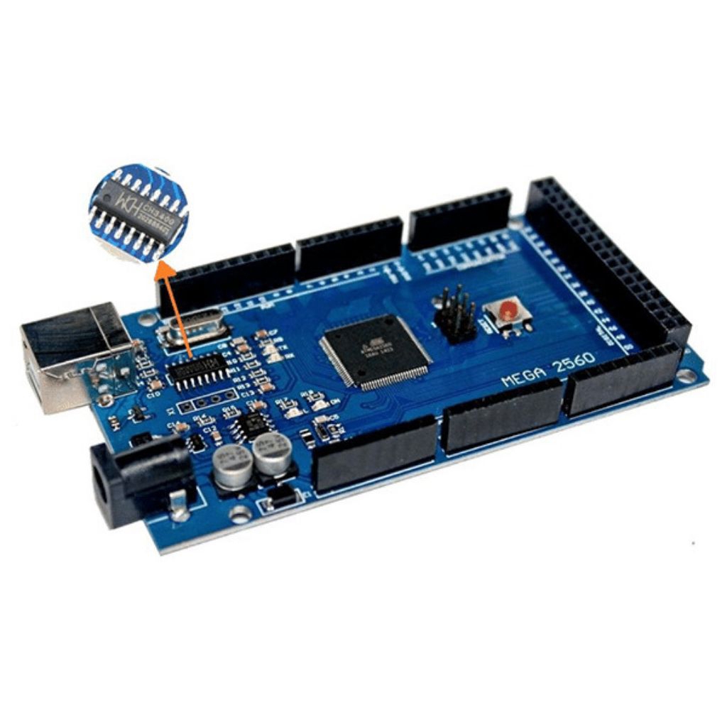 Jual Arduino Mega 2560 R3 CH430G | Microcontroller Development Board ...