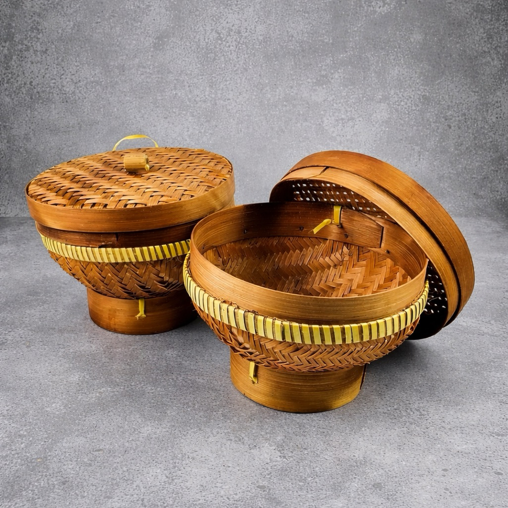 Jual ceting bambu | ceting nasi | tempat nasi bambu | wakul nasi bambu ...