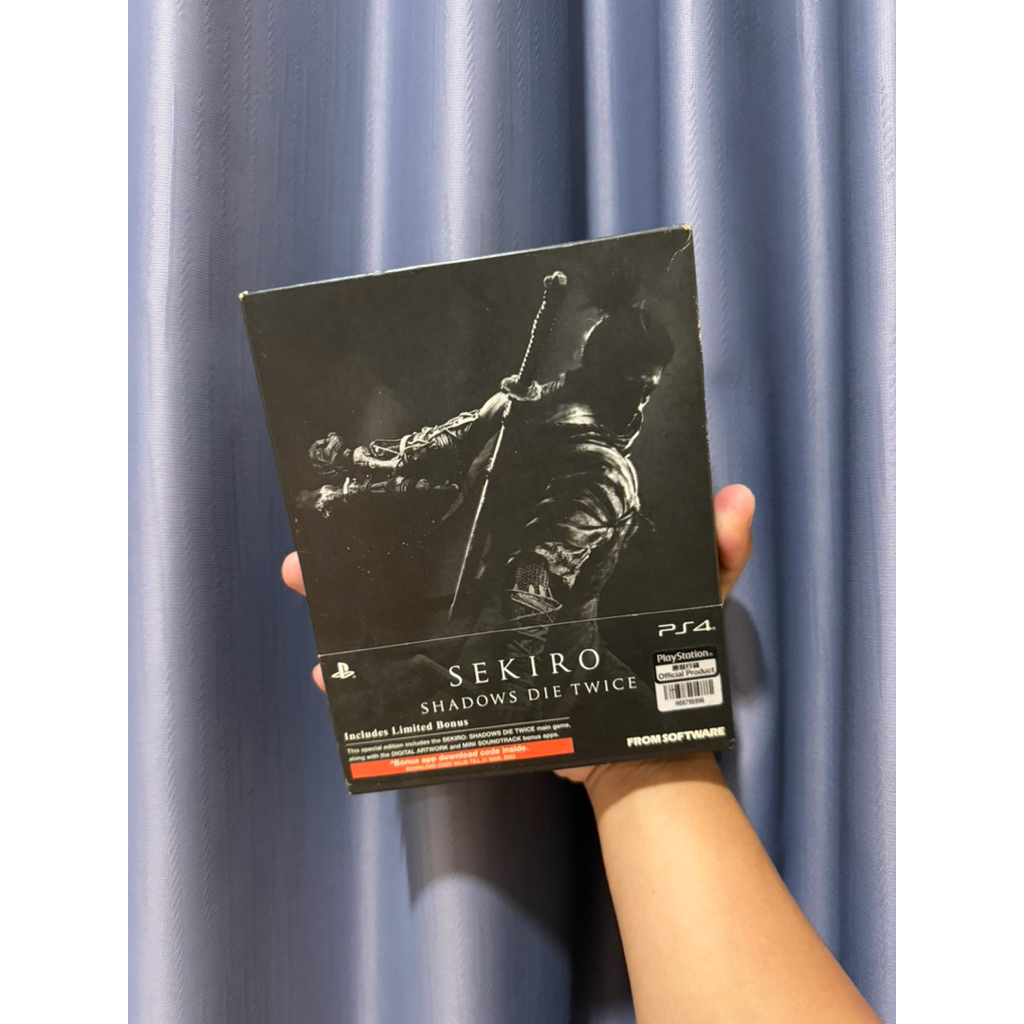 Jual BD Kaset PS4 Game Sekiro Shadows Die Twice + Cover Second | Shopee ...