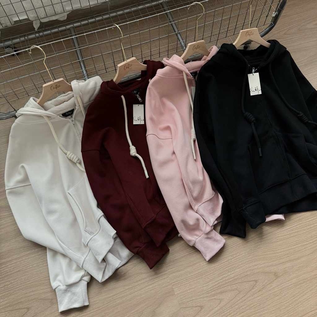 Jual Outfix Basic Jacket Hoodie | Shopee Indonesia