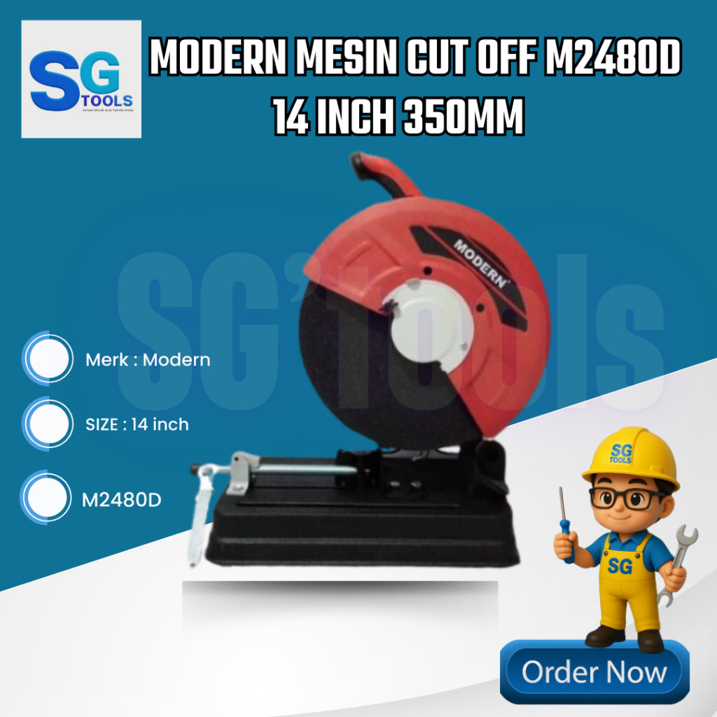 Jual Modern Cut Off machine mesin potong besi 14 Inch cutting wheel ...