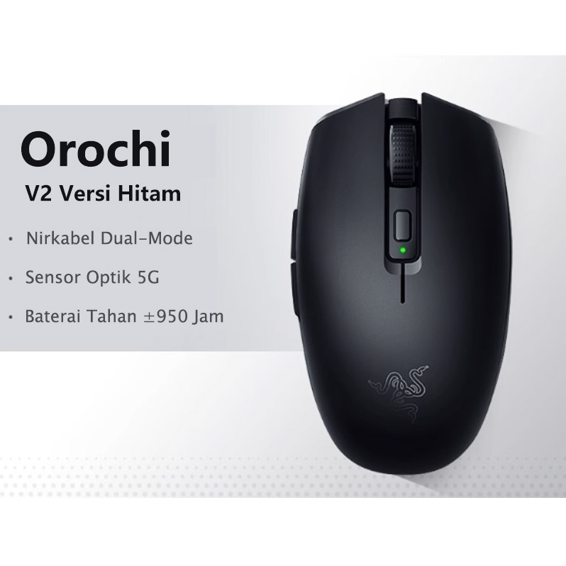 Jual Razer Orochi V2 Dual-Mode Nirkabel Bluetooth Gaming Mouse dengan ...